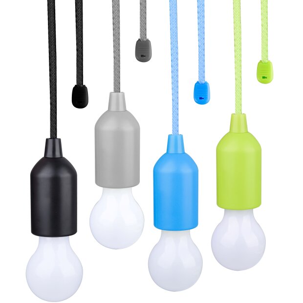 RGB LED Ziehlampe mit Fernbedienung, Timer & Batterie Farbwechsel,